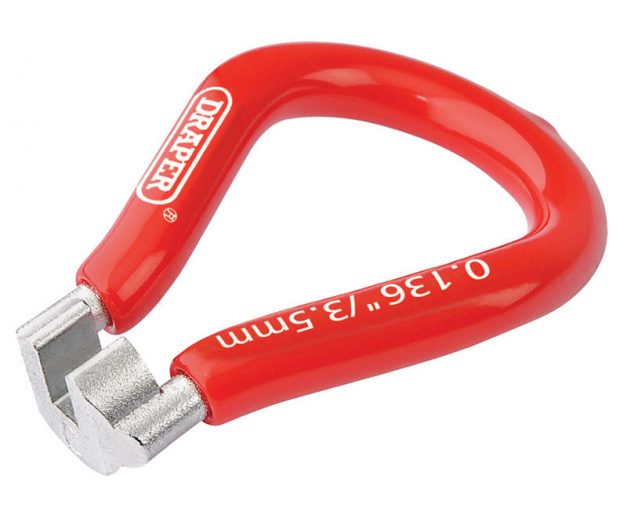 DRAPER BICYCLE BIKE CYCLE SPOKE KEY 3.5mm PRECISION TOOL | FUM Tools